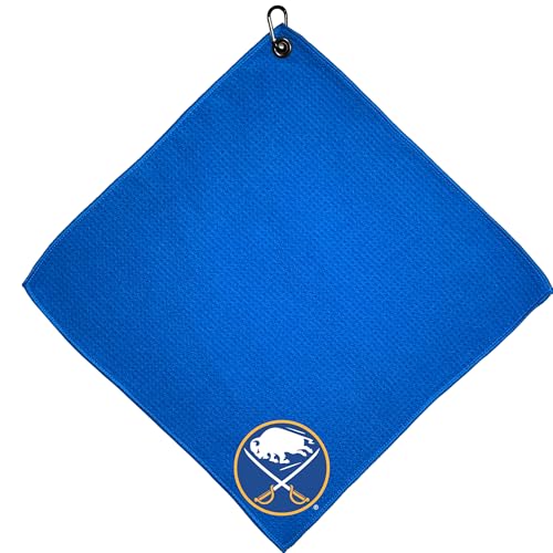 Team Golf NHL Buffalo Sabres Microfiber Golf Towel, 15x15 (Multicolor)