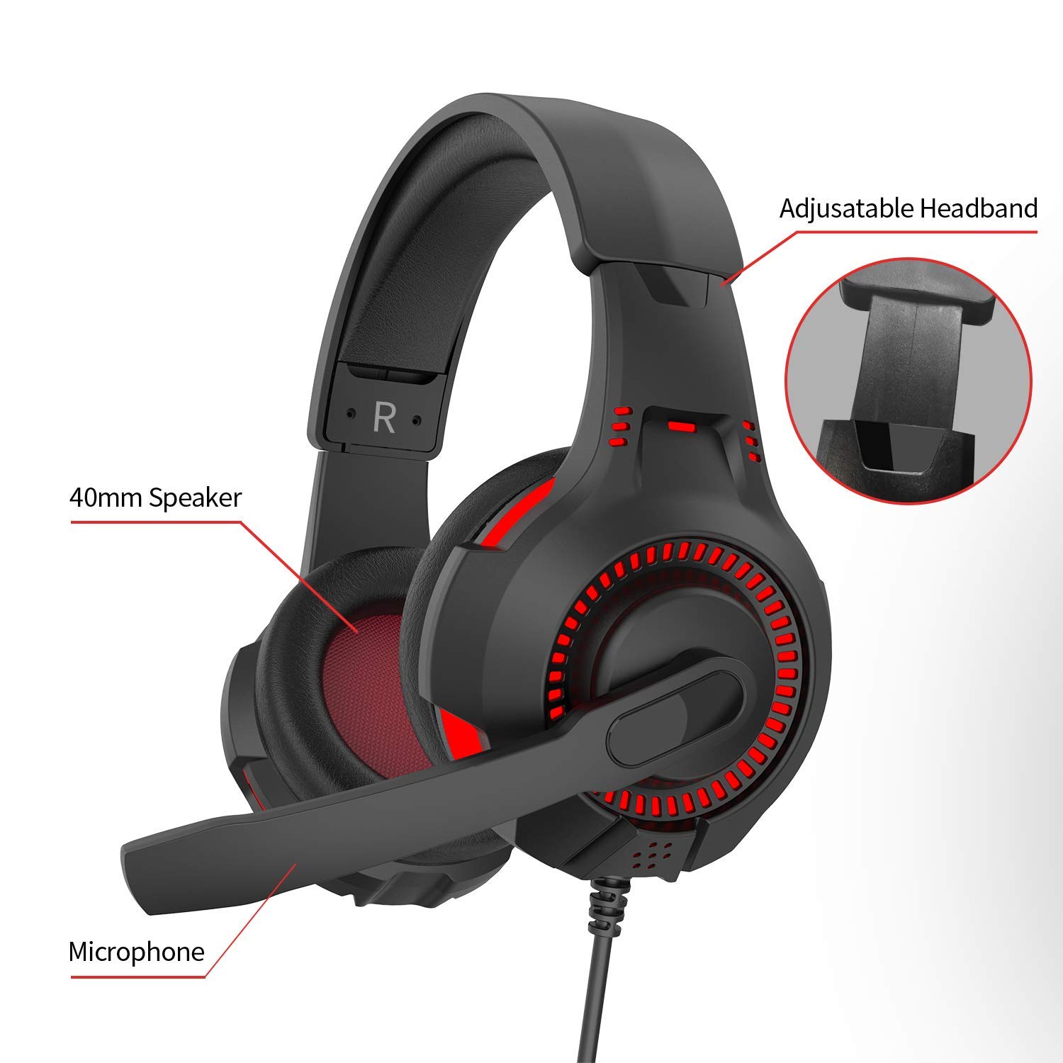 HAVIT Gaming Keyboard Mouse Headset & Mouse Pad Kit, Rainbow LED Backlit Wired, Over Ear Headphone with Mic for PC, Computer, Xbox ONE & PS4, Tablet, Mobile Phones (Renewed)