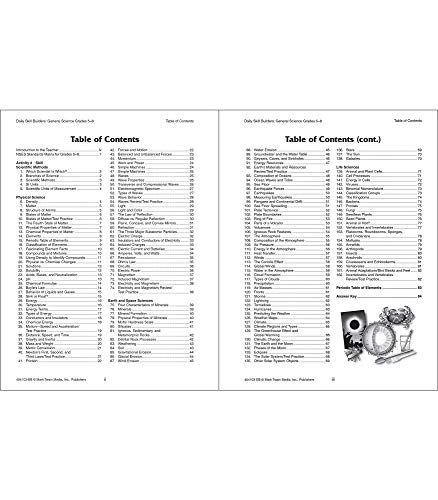 Mark Twain General Science Activity Book, Science for Kids Grades 5-8, Physical, Life, and Earth Science Books, 5th Grade Workbooks and Up, Classroom or Homeschool Curriculum (Daily Skill Builders)