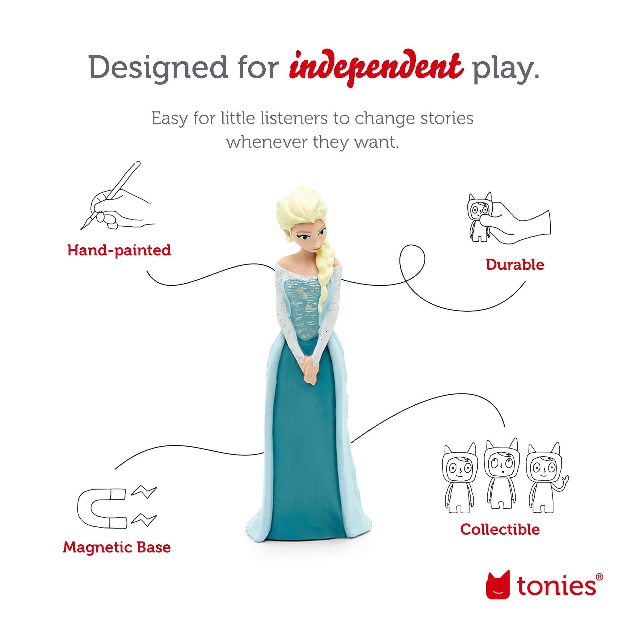 Tonies Elsa Audio Toy Figurine from Disney's Frozen