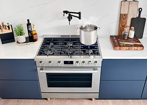 Bosch 800 Series HGS8655UC 36 Inch Freestanding Gas Range