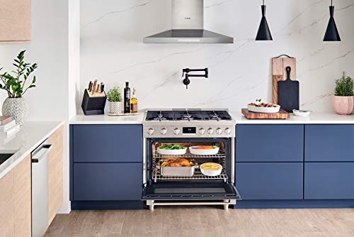 Bosch 800 Series HGS8655UC 36 Inch Freestanding Gas Range