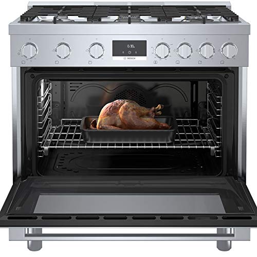 Bosch 800 Series HGS8655UC 36 Inch Freestanding Gas Range