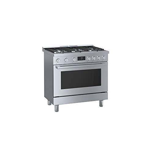 Bosch 800 Series HGS8655UC 36 Inch Freestanding Gas Range
