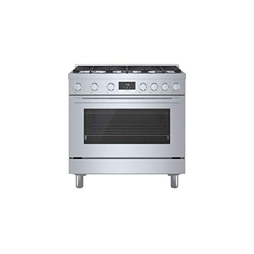 Bosch 800 Series HGS8655UC 36 Inch Freestanding Gas Range