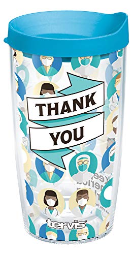 Tervis Healthcare Salute Insulated Tumbler 16oz Clear