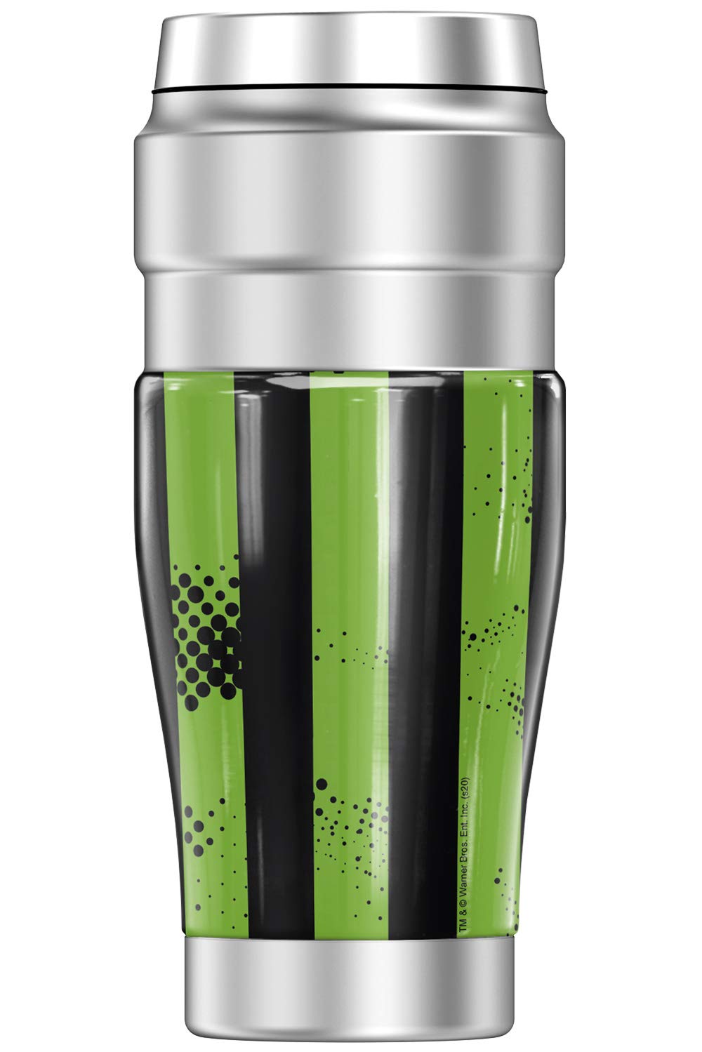 Beetlejuice Beetle Worm THERMOS STAINLESS KING Stainless Steel Travel Tumbler, Vacuum insulated & Double Wall, 16oz