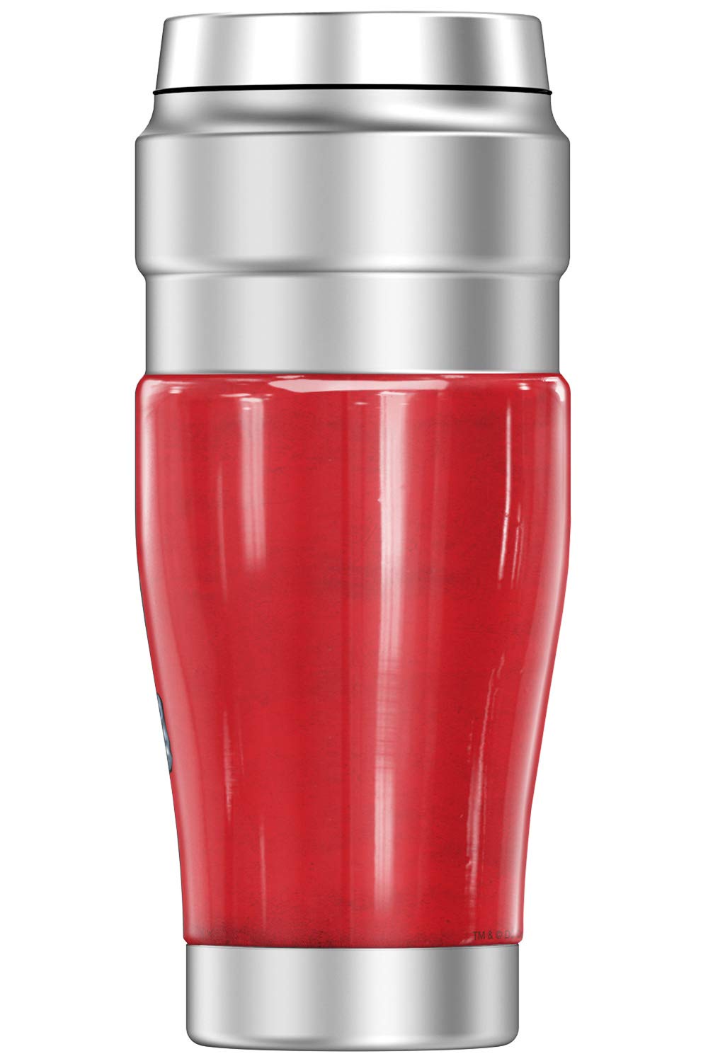 Cyborg Cyborg Character, THERMOS STAINLESS KING Stainless Steel Travel Tumbler, Vacuum insulated & Double Wall, 16oz