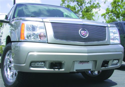 2002-2006 Escalade Billet Grille, Polished, 1 Pc, Insert, without Logo Plate - PN #20181
