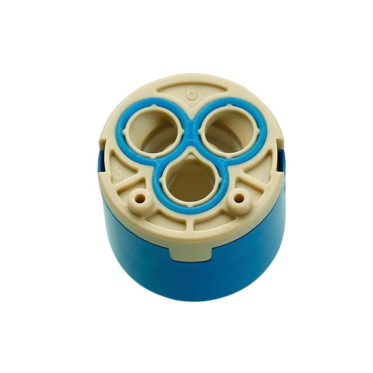 XUCHUAN Diameter 35mm Ceramic Faucet Cartridge Replacement for Single Handle Kitchen Basin Shower Faucet Part, Ceramic Faucet Valve