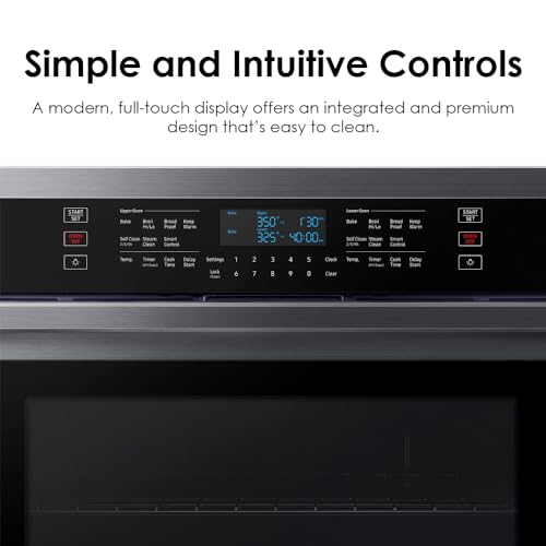 SAMSUNG 30" Smart Double Wall Oven, Stainless Steel, NV51T5511DS/AA