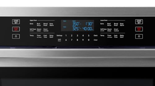 SAMSUNG 30" Smart Double Wall Oven, Stainless Steel, NV51T5511DS/AA