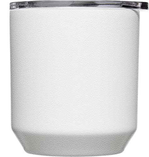 CamelBak Horizon 10oz Rocks Tumbler - Cocktail Glass - Insulated Stainless Steel - Tri-Mode Lid - White