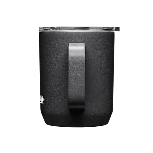CamelBak Horizon 12oz Camp Mug - Insulated Stainless Steel - Tri-Mode Lid - Black