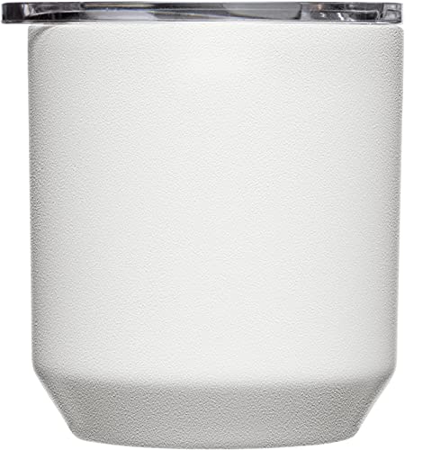 CamelBak Horizon 10oz Rocks Tumbler - Cocktail Glass - Insulated Stainless Steel - Tri-Mode Lid - White