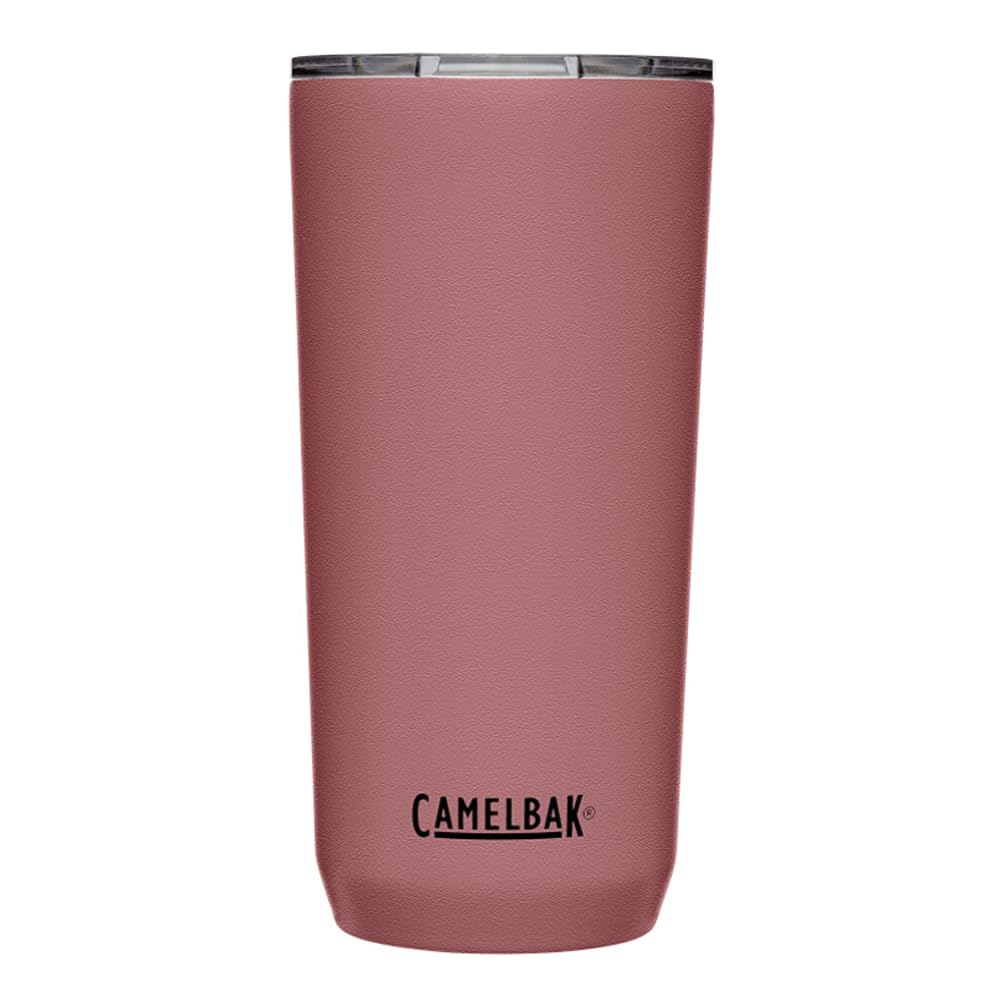 CamelBak Horizon 20oz Tumbler - Insulated Stainless Steel - Tri-Mode Lid - Terracotta Rose