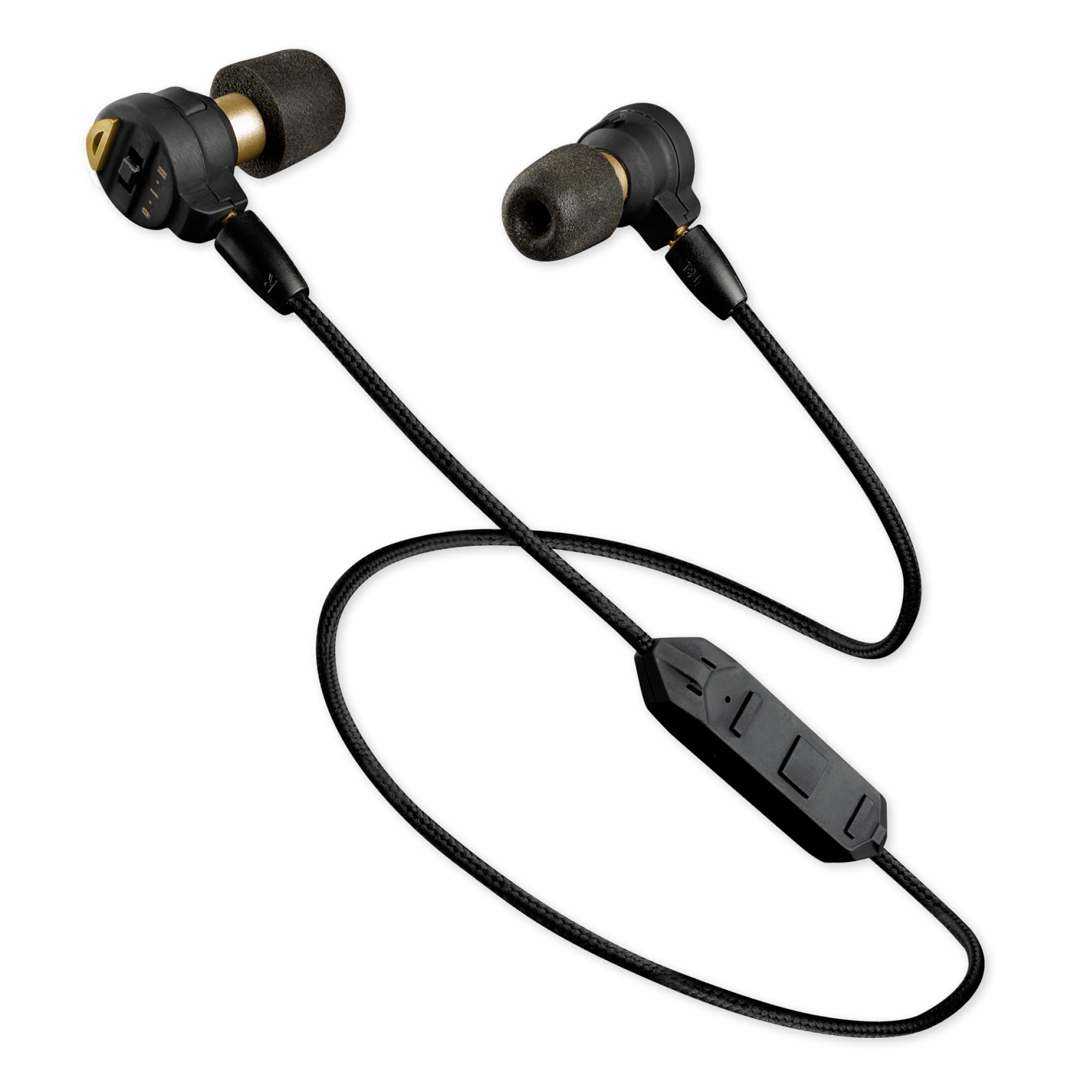 Pro Ears Stealth Elite, 28 dB NRR, IPX6 Waterproof, Bluetooth 5.0 Ear Protection with 3 Modes - Isolation, Awareness, Amplification