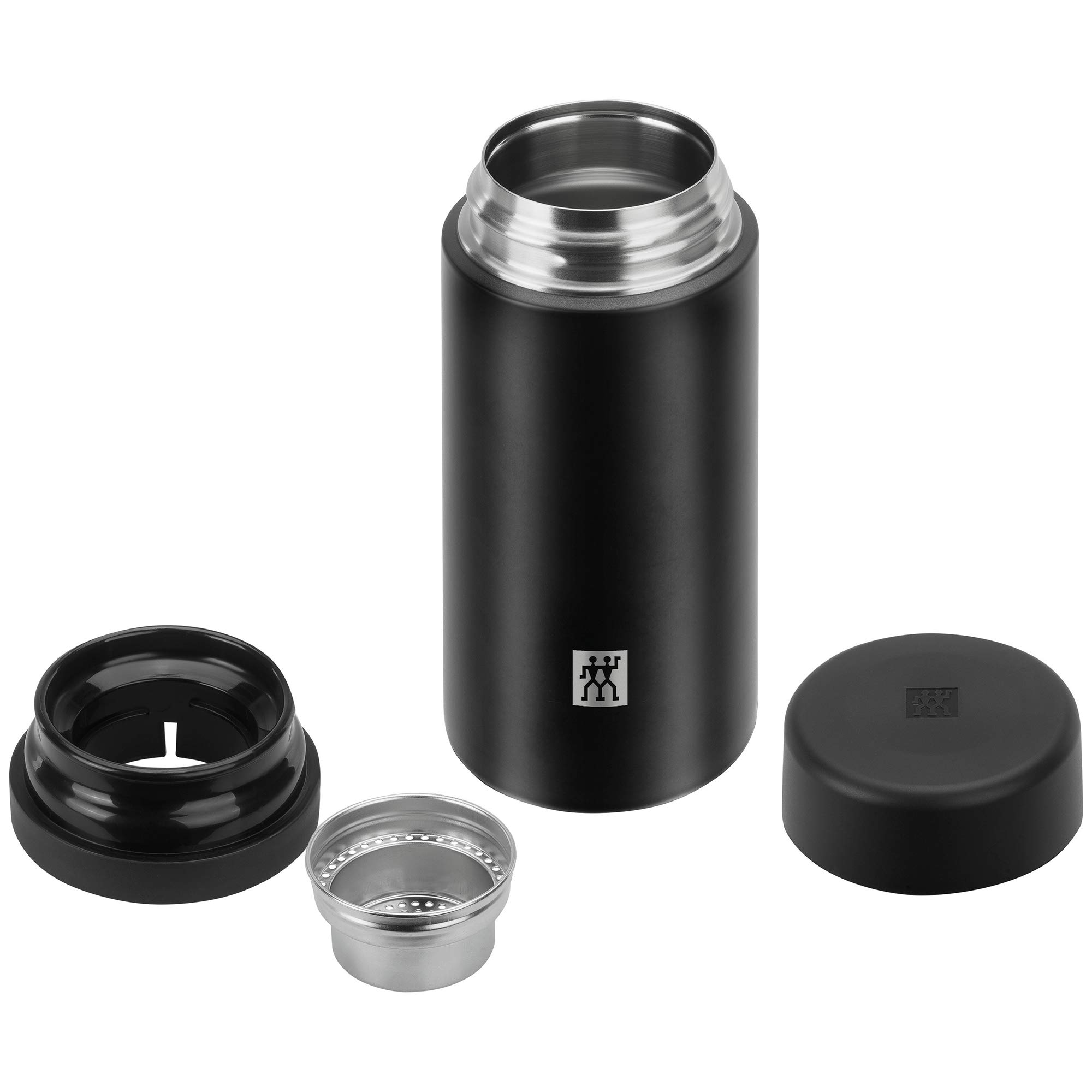 ZWILLING Thermo Tea & Fruit Infuser, 14.2 oz, Matte Black