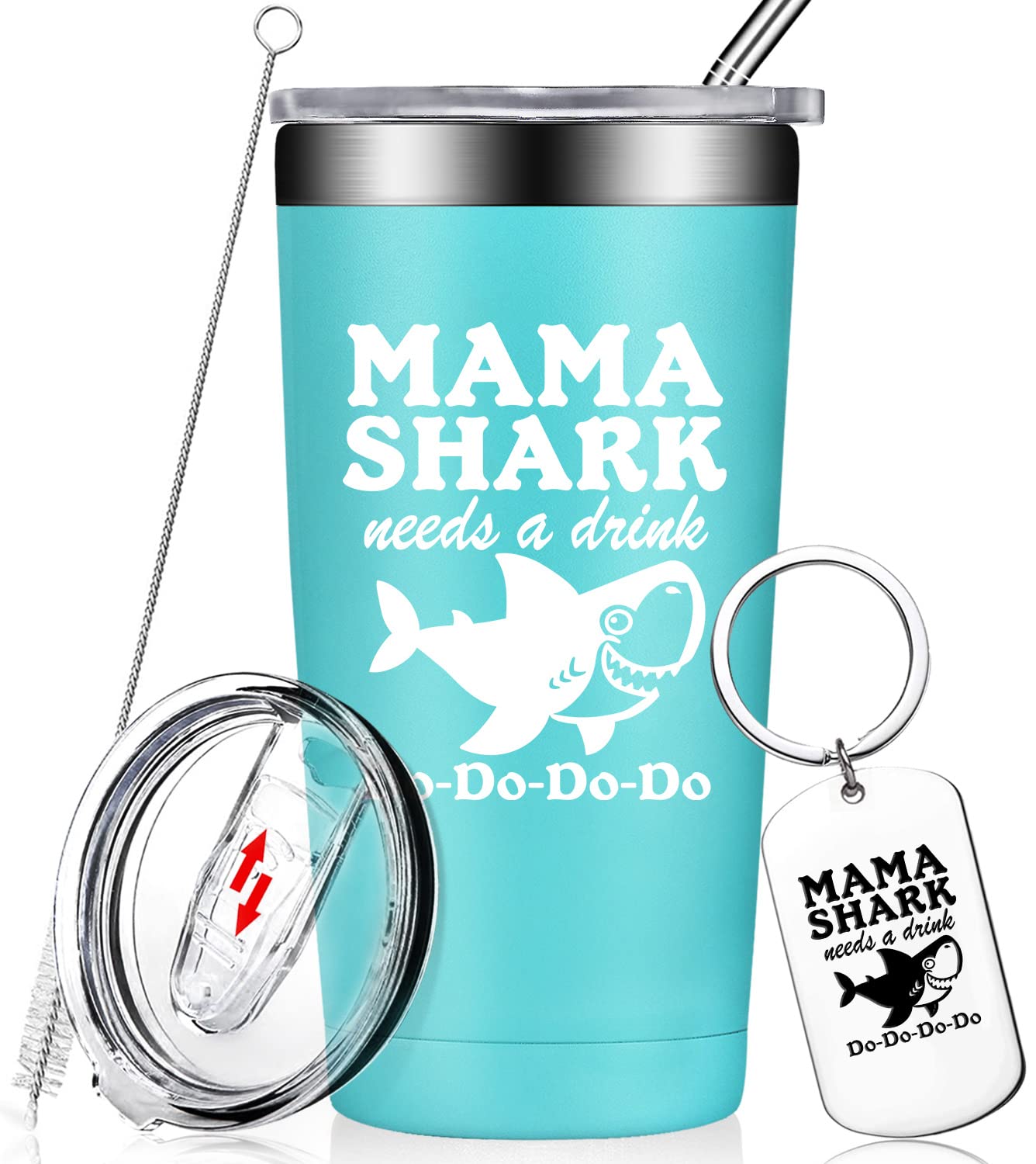 Fufendio Mothers Day Gifts for Mom from Daughter - Funny Best Mom Birthday Gifts from Son, Kids - Tumbler Mug Cup
