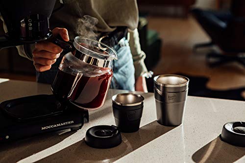 KeepCup Thermal - Vacuum Insulated Stainless Steel, Reusable Coffee Cup with Splashproof Sipper Lid, Medium 12oz/340ml - Alder