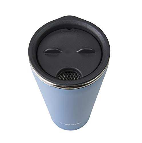 Zojirushi SX-FSE45AJ Stainless Vacuum Insulated Tumbler, 15-Ounce, Blue Gray