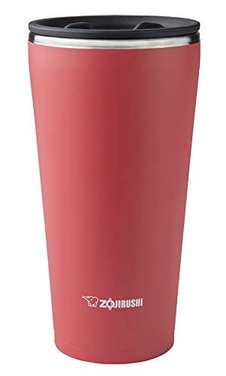 Zojirushi SX-FSE45PV Stainless Vacuum Insulated Tumbler, 15-Ounce, Coral Pink