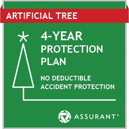 Assurant 4YR Artificial Pre-lit Tree Protection Plan $300-349