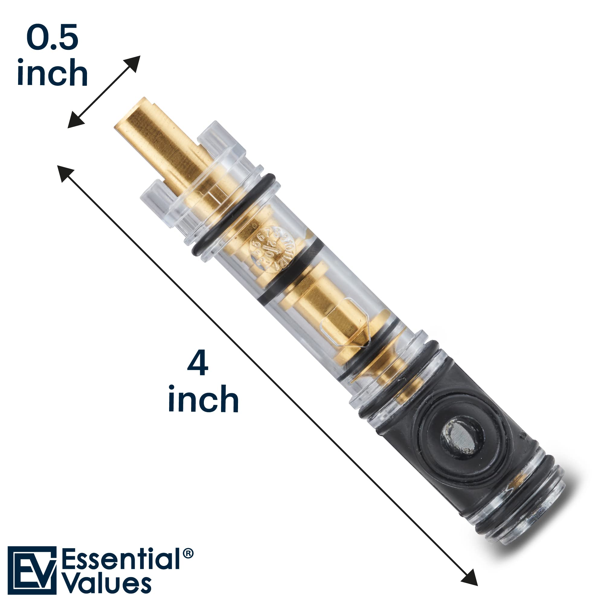 1225 Replacement Cartridge for Moen – Aftermarket Replacement Compatible with One Handle Kitchen and Bathroom Sink Faucets, Slick Polished Finish | Made from the Markets Finest Metal