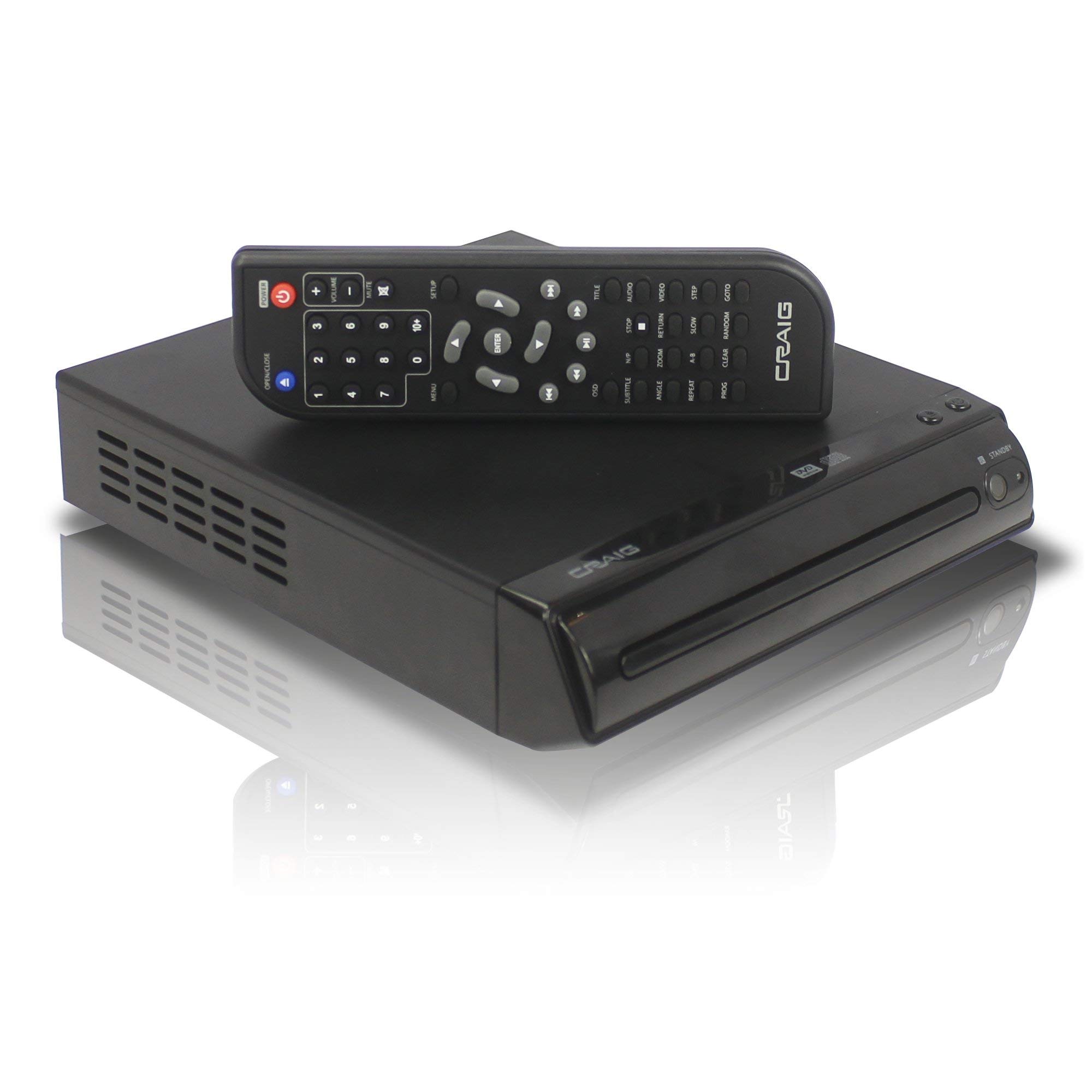 Craig HDMI DVD Player with Remote (CVD401a) (Renewed)