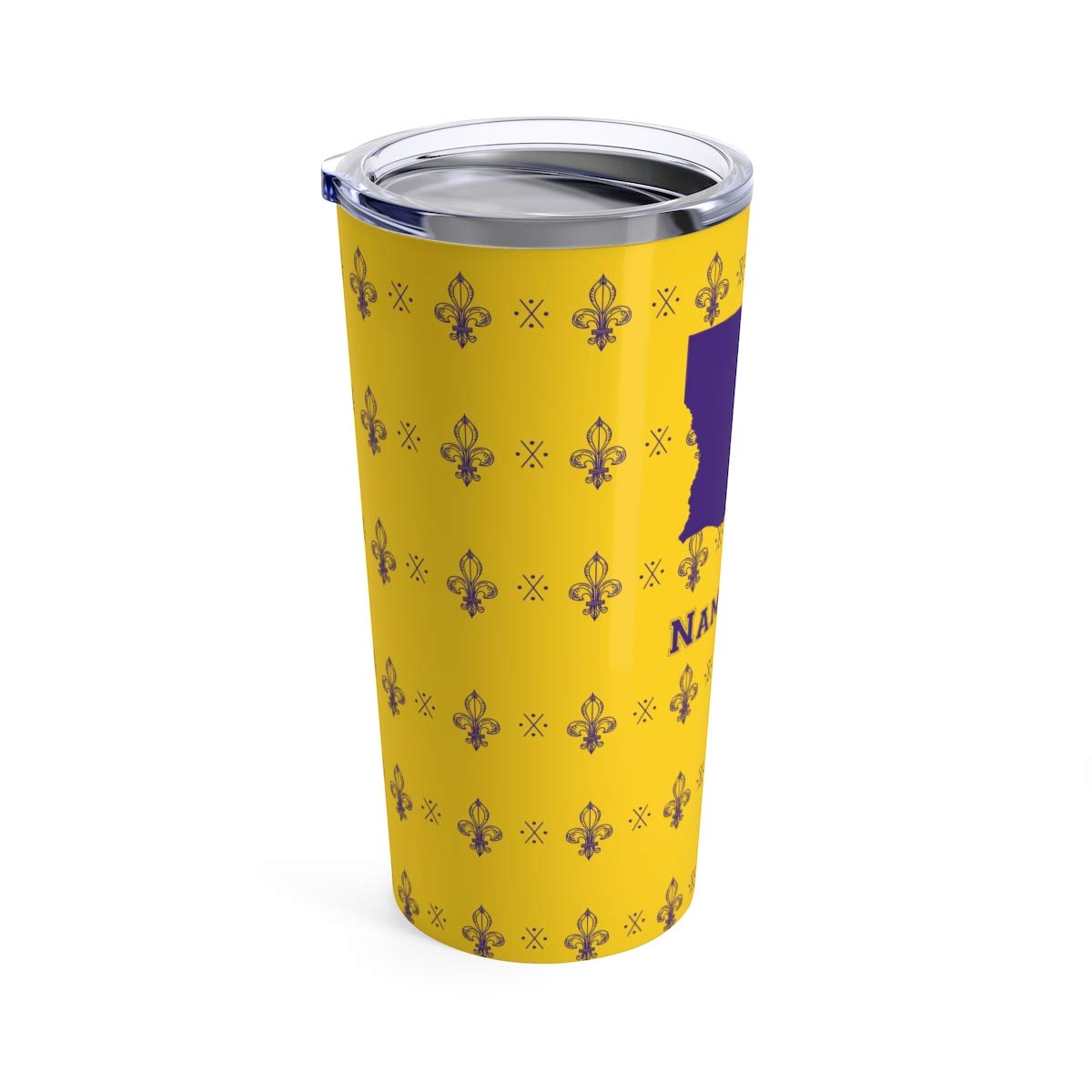State Pride Series Baton Rouge Louisiana Edition - Personalized Stainless Steel Tumblers for Travel Indoor Outdoor Use Keep Coffee Warm Beer Cold - Cup Mug for Pool Beach Office Presents and Gift