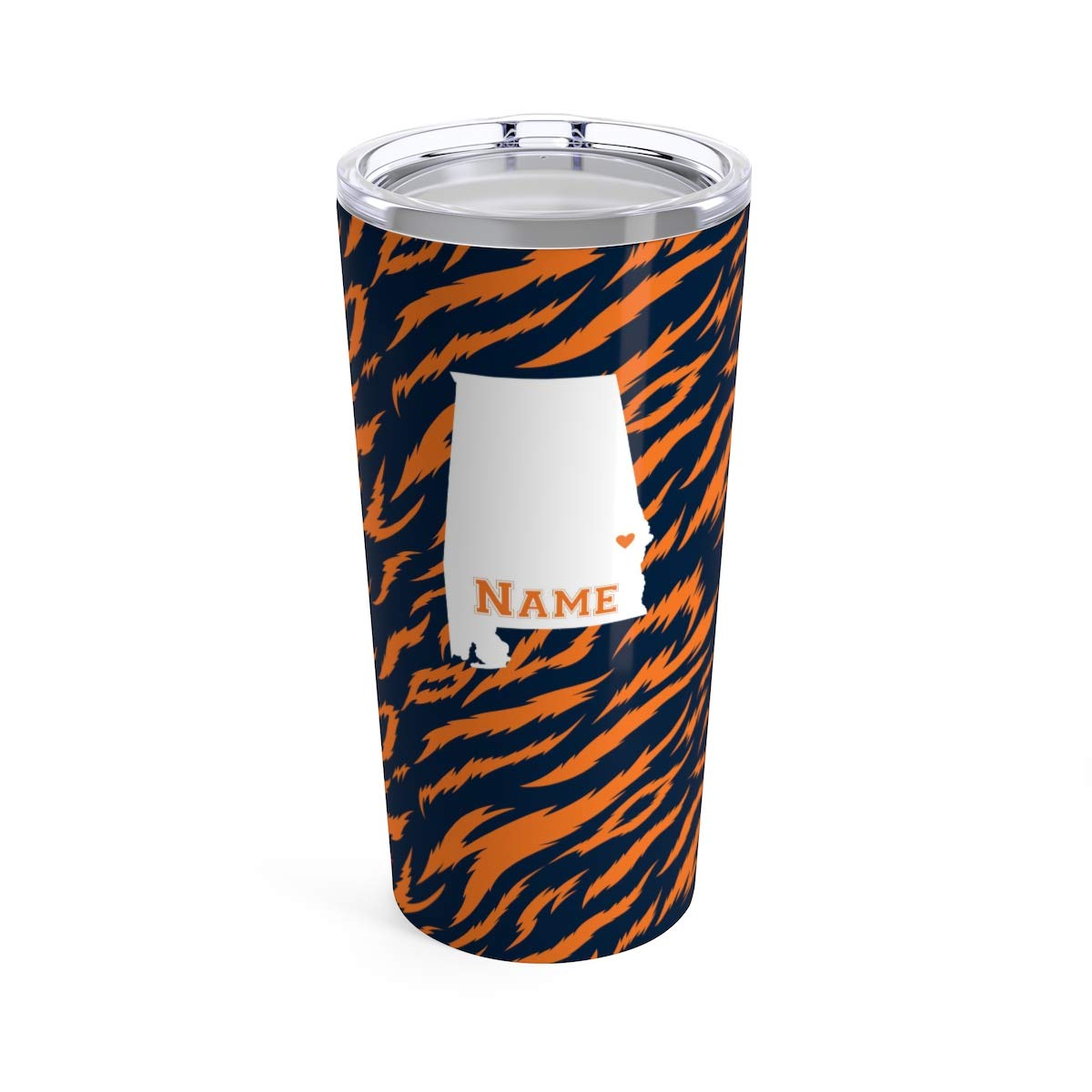 State Pride Series Alabama Edition - Personalized 20oz Stainless Steel Tumblers for Travel Indoor Outdoor Use Keep Coffee Warm Beer Cold - Cup Mug for Pool Beach Office Presents and Gift