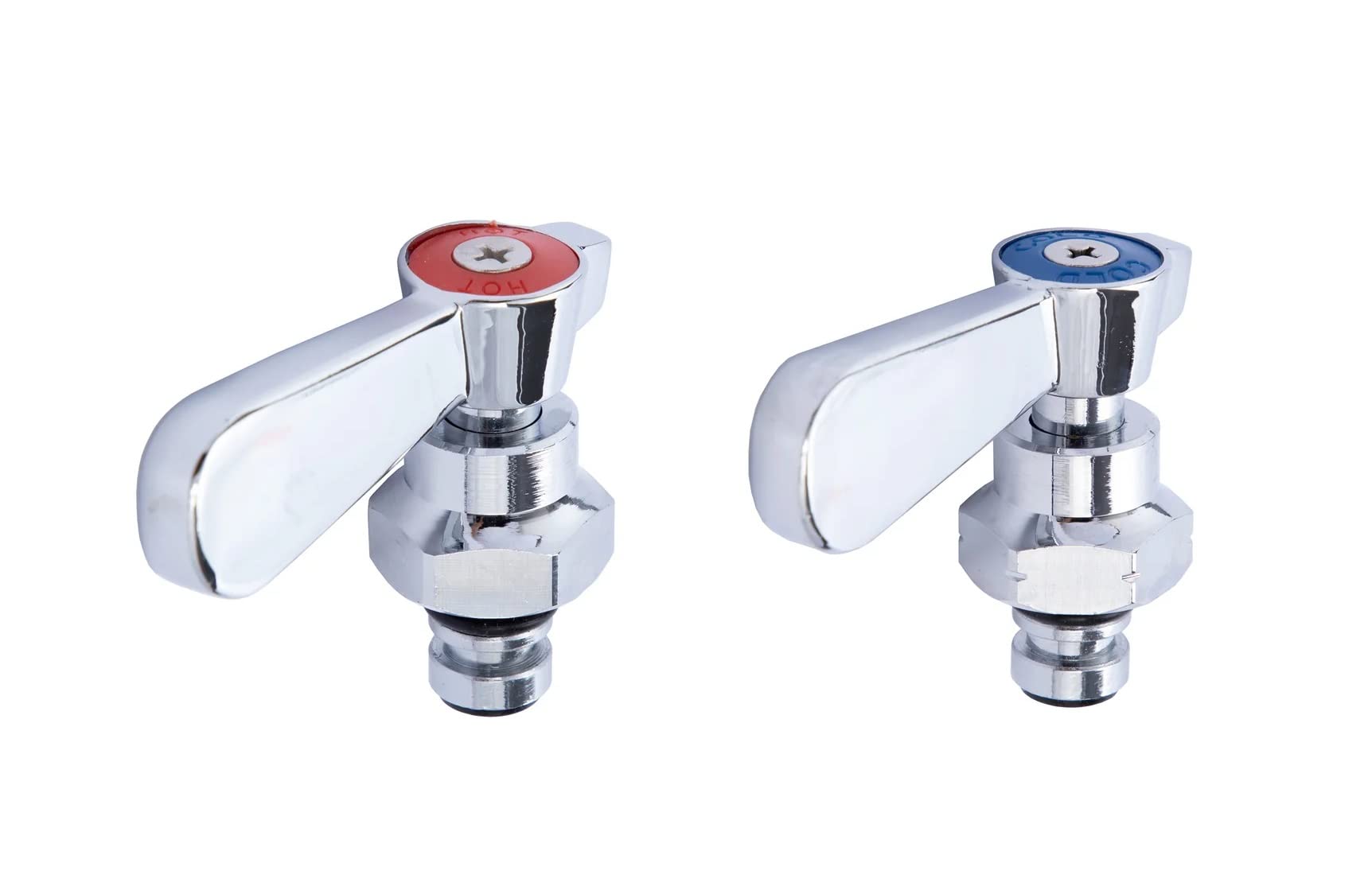 Faucet Repair Kit with Handles and Stems for Wall Mount Faucets