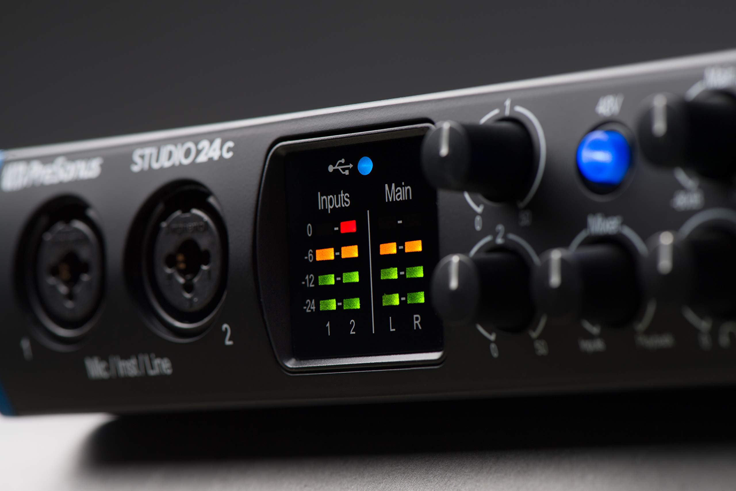 Studio 24C USB-C Audio/MIDI interface (Renewed)