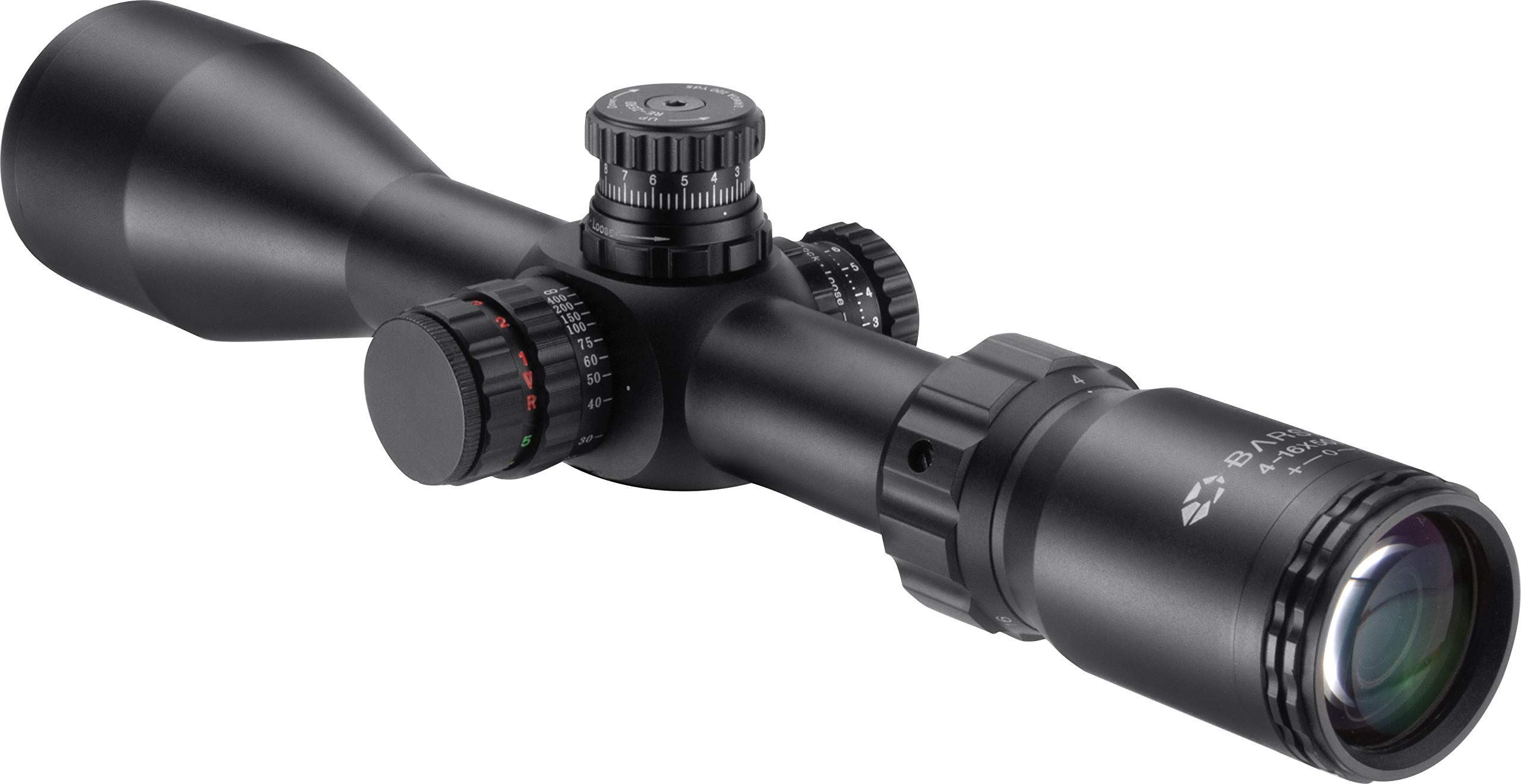 Barska AC13348 4-16x50 First Focal Plane MOA Series Rifle Scope Illuminated Trace MOA Reticle, Black, One Size