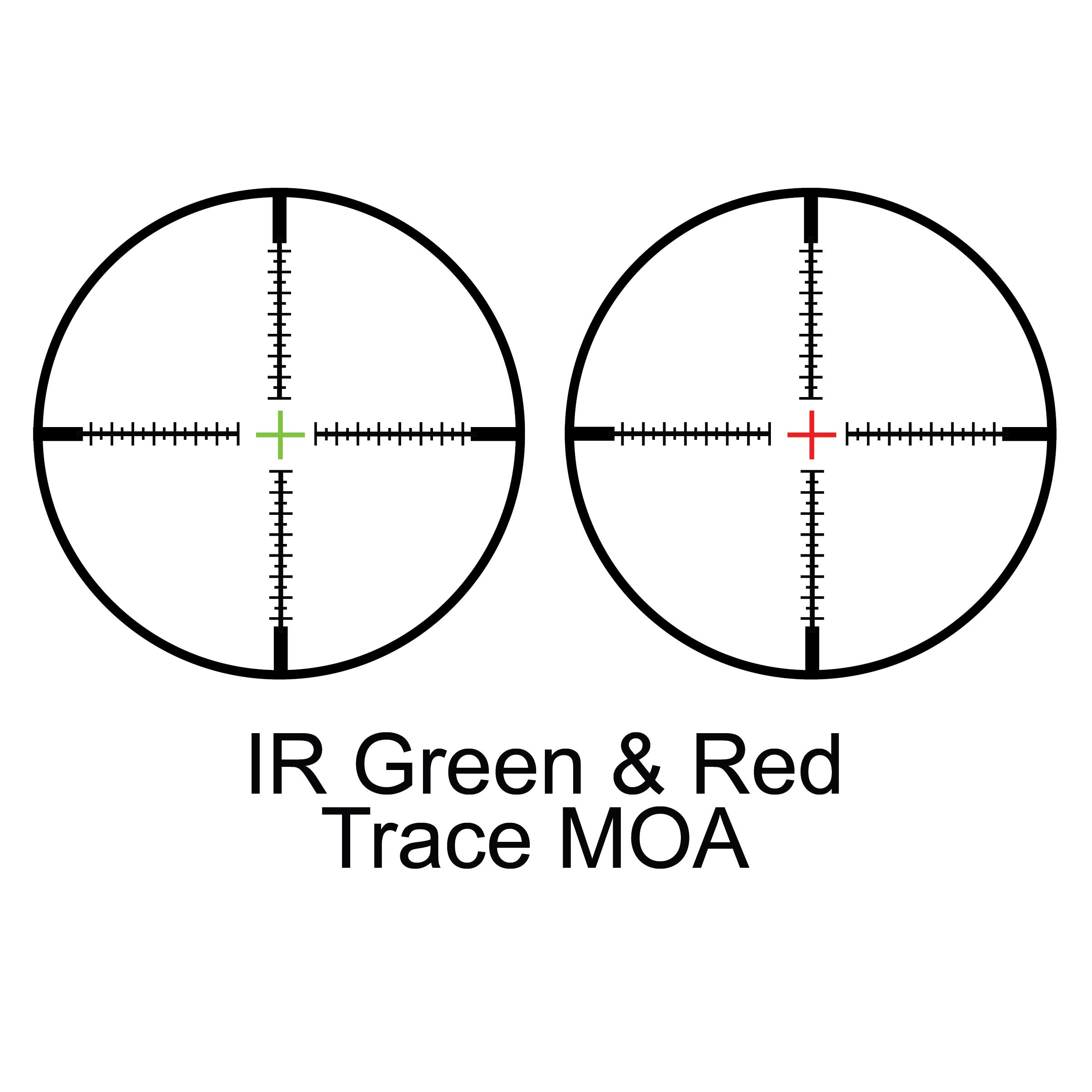 Barska AC13348 4-16x50 First Focal Plane MOA Series Rifle Scope Illuminated Trace MOA Reticle, Black, One Size
