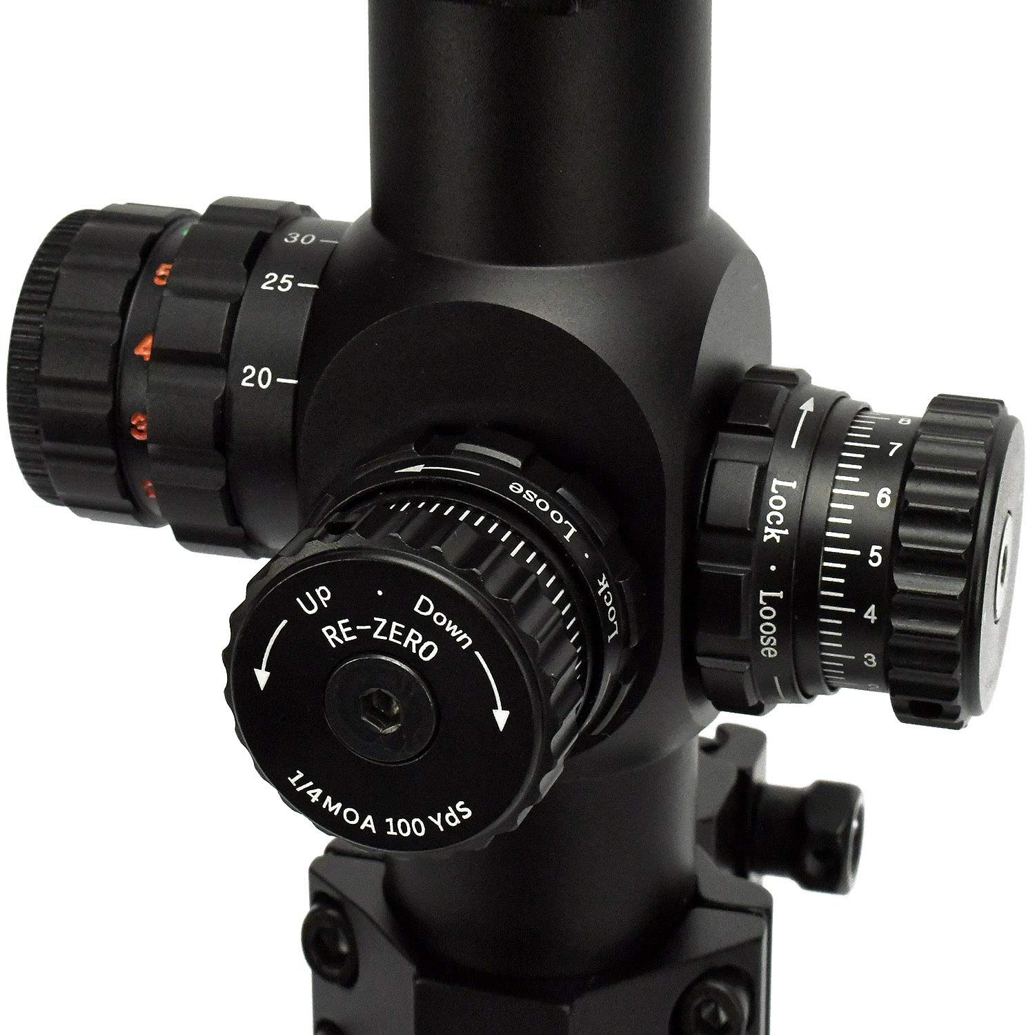 Barska AC13348 4-16x50 First Focal Plane MOA Series Rifle Scope Illuminated Trace MOA Reticle, Black, One Size