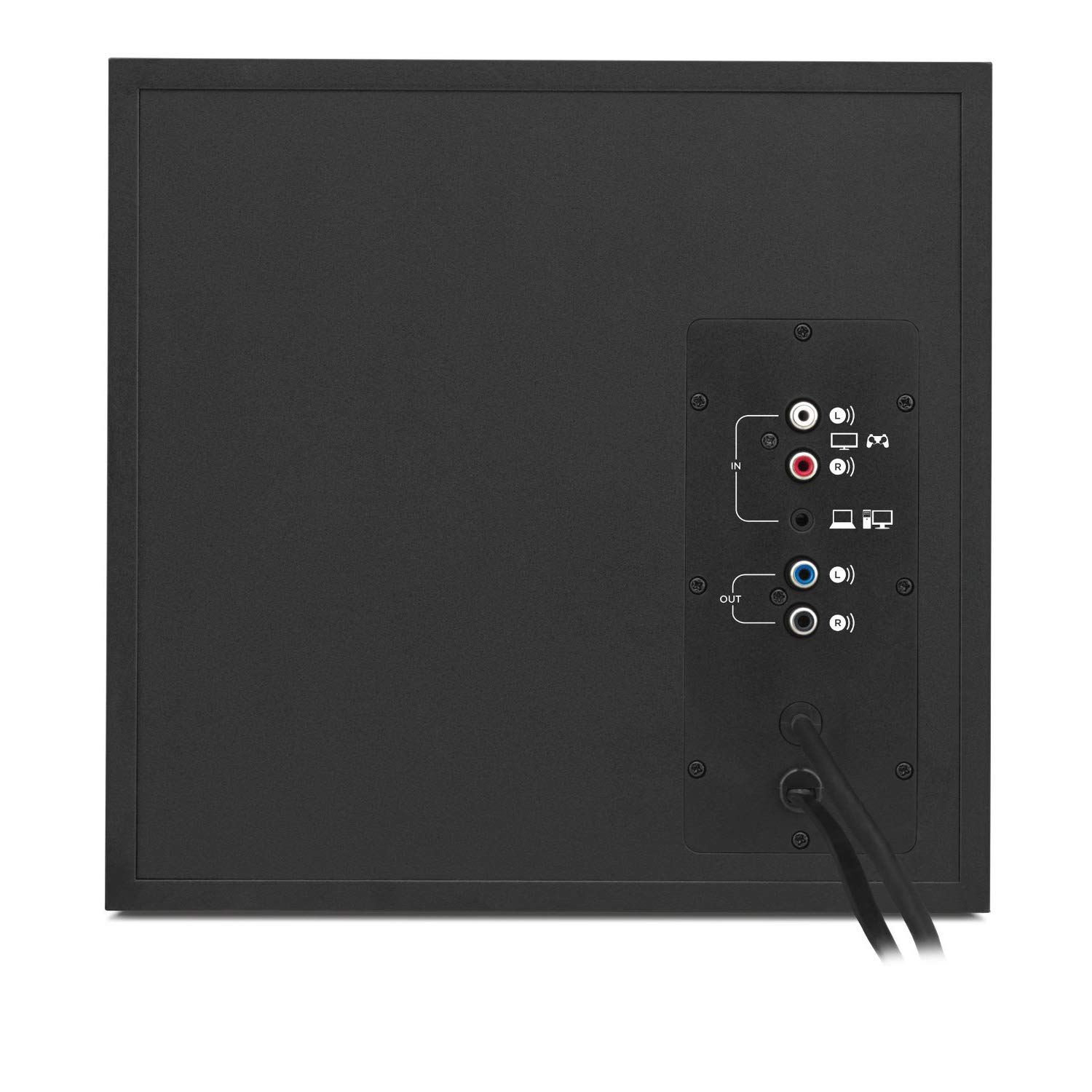 Logitech Z533 60 Watts Stereo Speakers & Subwoofer 2.1ch 980-001053 (Renewed)