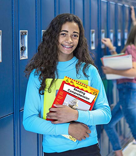 Carson Dellosa The 100+ Series: Reading Comprehension Workbook?Grades 7-8 Language Arts Learning, Fiction, Nonfiction, Poetry Passages With Closed- and Open-Ended Questions (128 pgs)