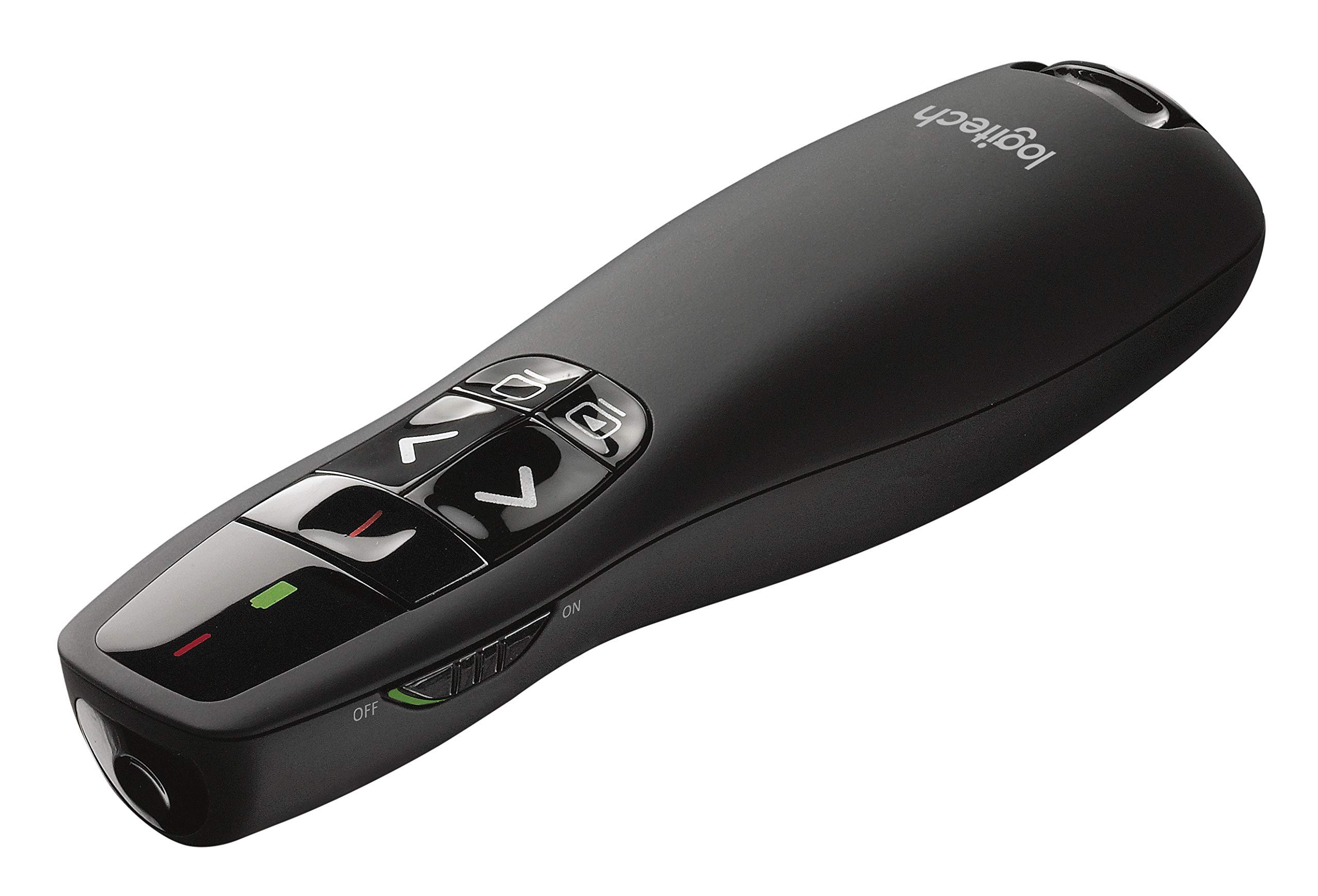 Logitech Wireless Presenter R400, Presentation Wireless Presenter with Laser Pointer (Renewed)