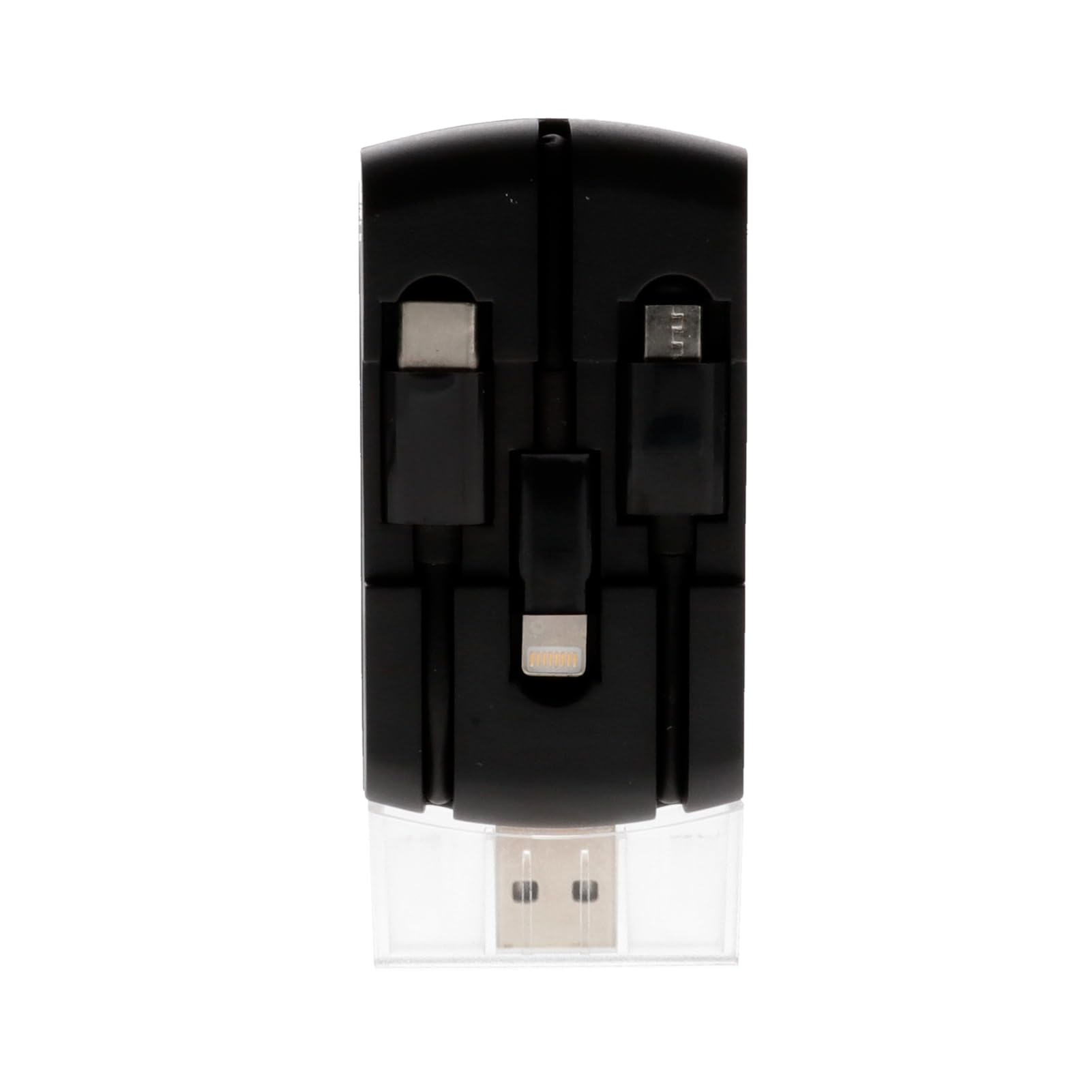 Stealth Cam 4-in-1 Card Reader for iOS & Android Phone Tablet PC USB-C/MicroUSB/USB 2.0/Lightning, Hunting Scouting Trail Camera SD/MicroSD Multi-Port Memory Card Adapter