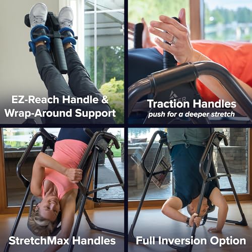 Teeter FitSpine X-Series Inversion Table, 2019 Model, Back Pain Relief Kit, FDA-Registered (X2) (Renewed)