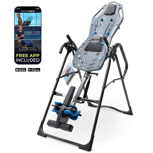 Teeter FitSpine X-Series Inversion Table, 2019 Model, Back Pain Relief Kit, FDA-Registered (X2) (Renewed)