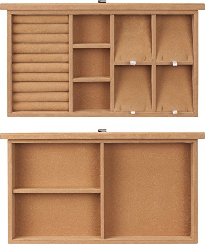 Barska 1.01 Cu. Feet Steel 1,400° Fireproof Jewelry Glass Shelf Drawer Security Safe Cabinet with Organizer, White