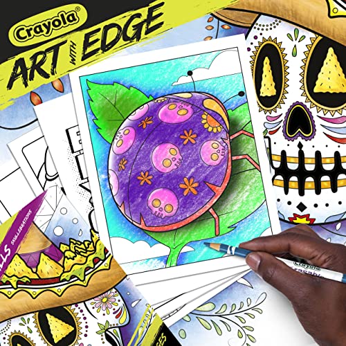 Crayola Sugar Skulls Coloring Book, Volume 3, Teen Coloring, (Page Count/Style May Vary)