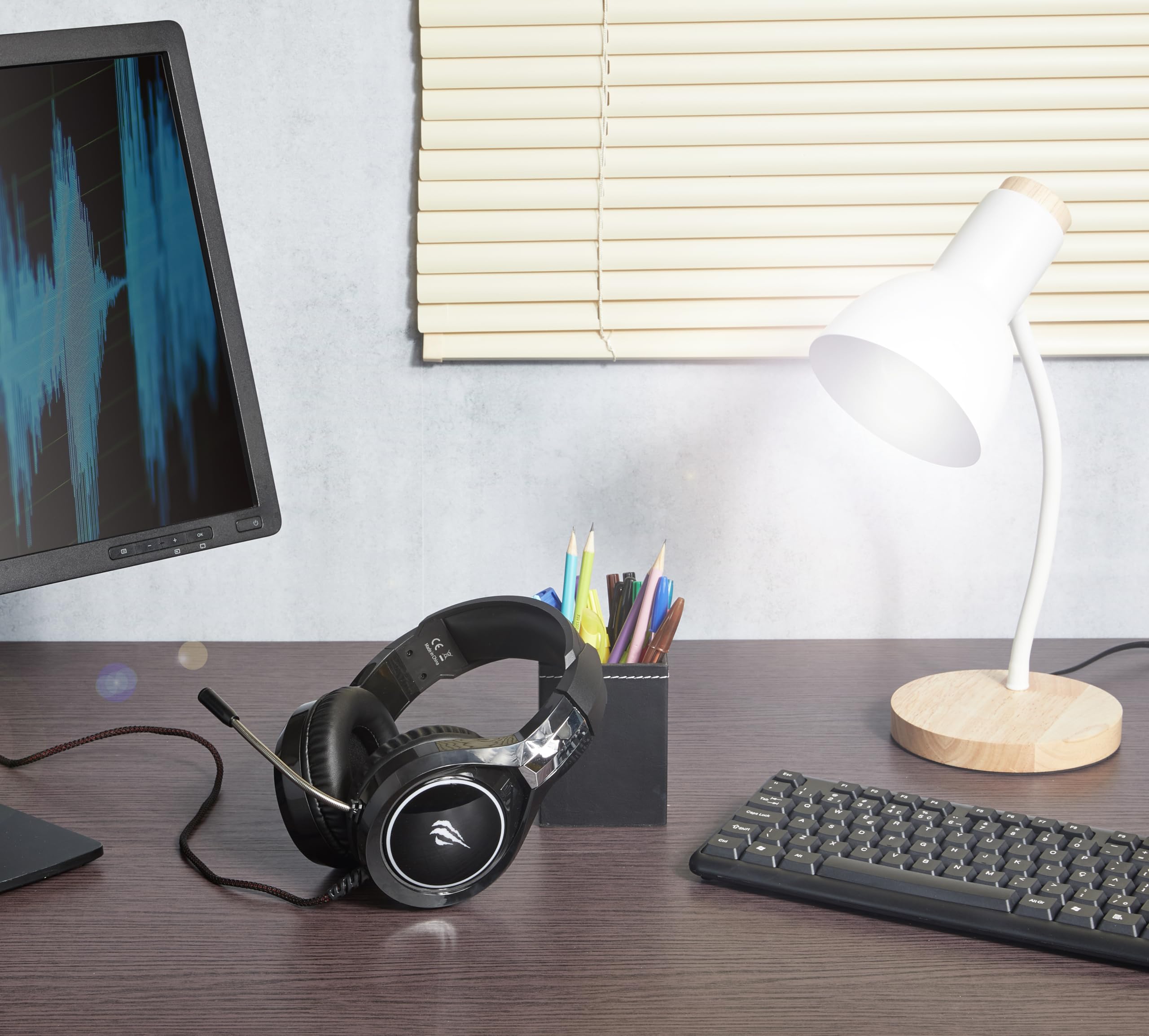 Gaming Headset RGB Double JACK3.5 mm + USB H2232D