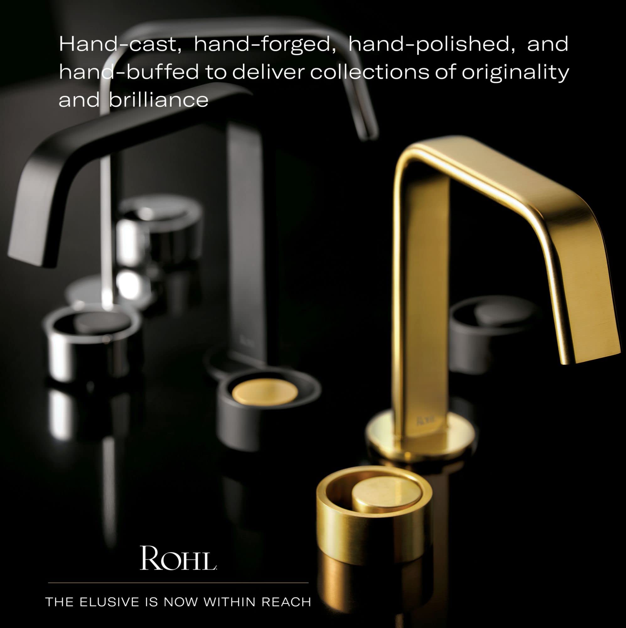 ROHL MICHAEL BERMAN GRACELINE CONCEALED THERMOSTATIC MIXER TRIM PACKAGE ONLY WITH METAL LEVER IN FRENCH BRASS FOR VALVE WITH TEMPERATURE CONTROL ONLY AND WITHOUT VOLUME CONTROL