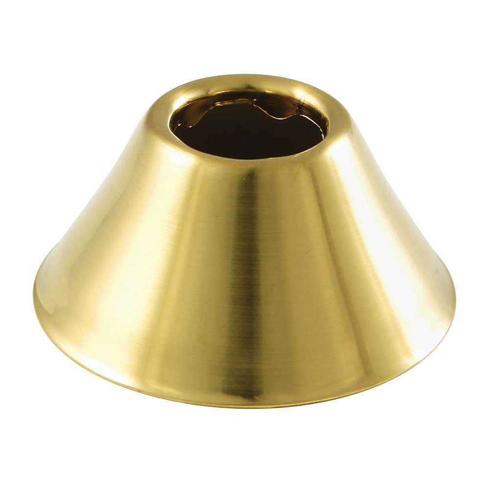 Kingston Brass FLBELL127 Made To Match Bell Flange, Brushed Brass