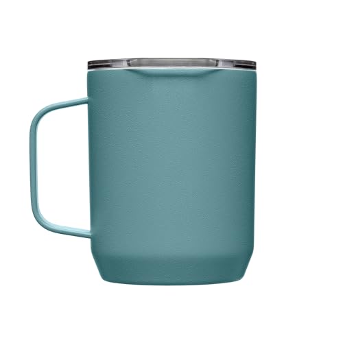 CamelBak Horizon 12oz Camp Mug - Insulated Stainless Steel - Tri-Mode Lid - Lagoon