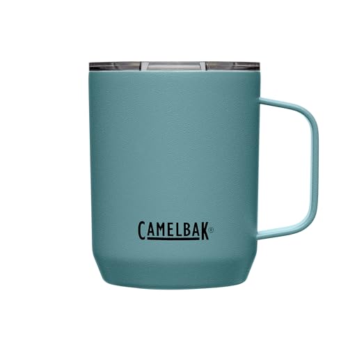 CamelBak Horizon 12oz Camp Mug - Insulated Stainless Steel - Tri-Mode Lid - Lagoon