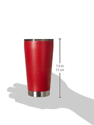 FIFTY/FIFTY T20000003 20oz - Cherry Red Tumbler - Smoke Slide Lid